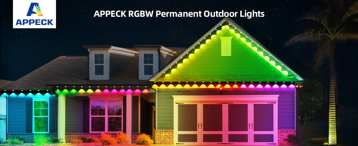 Appeck RGBW Permanent Outdoor Lights – APPECK